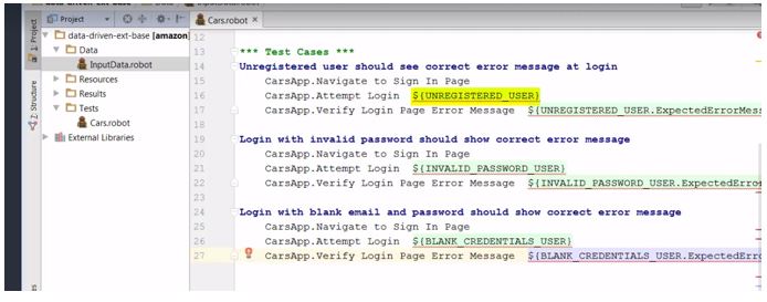 Data Driven Testing In Robot Framework Thinkpalm